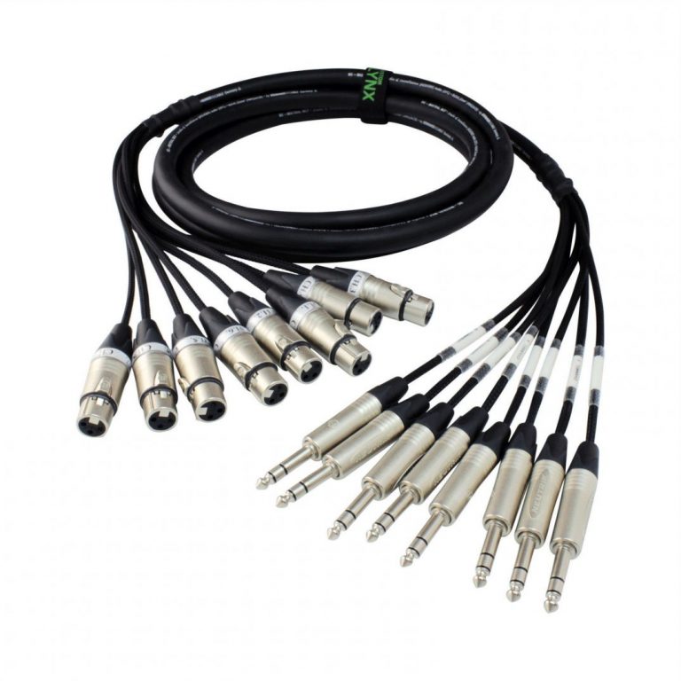 4 way XLR-XLR loom (1m) - Sound Services